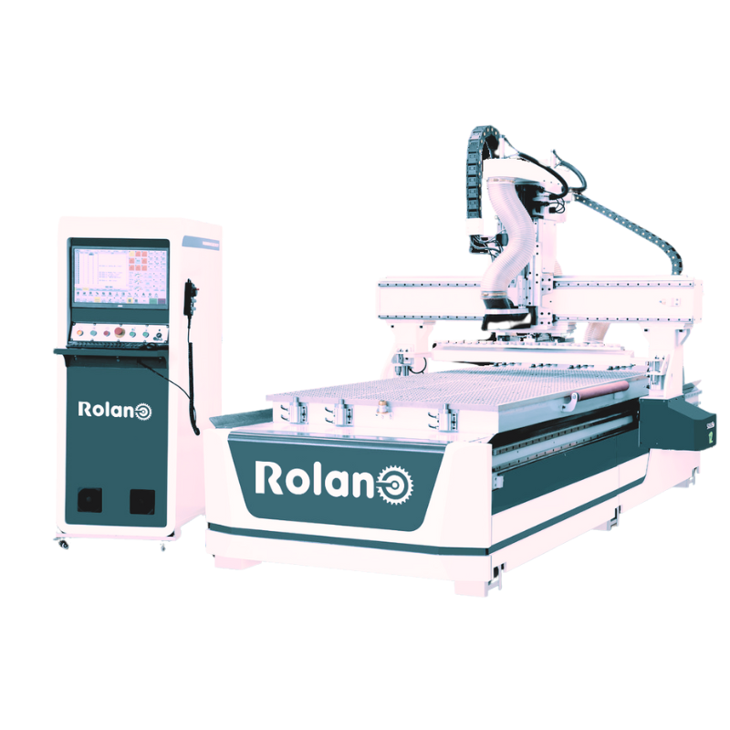 CNC Router With Linear Tool Changer